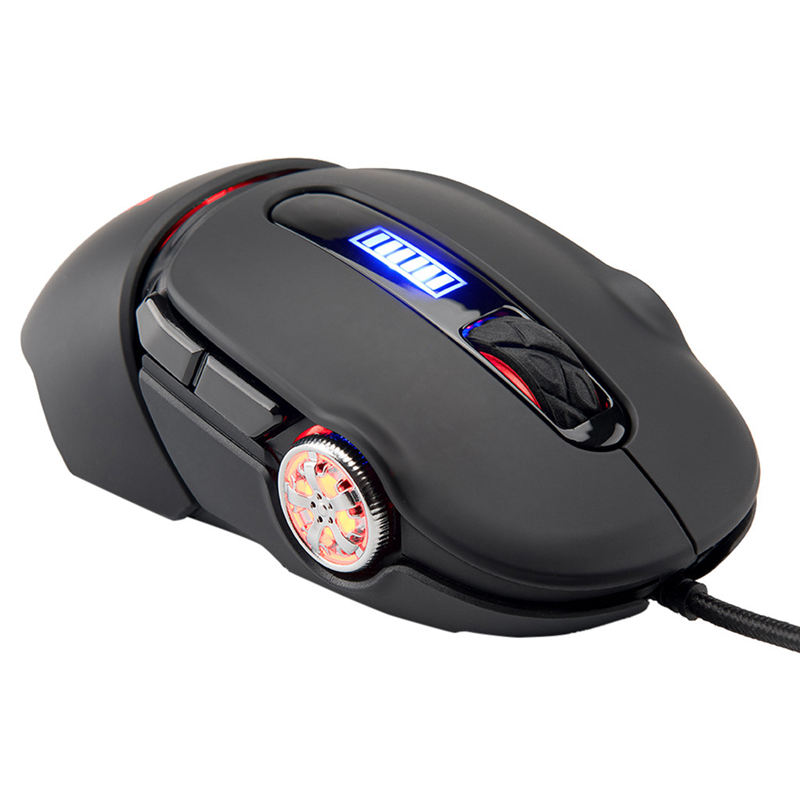 ZIYOU LANG 6 Button Wired Mouse Breathing Light Mechanical Mouse ...