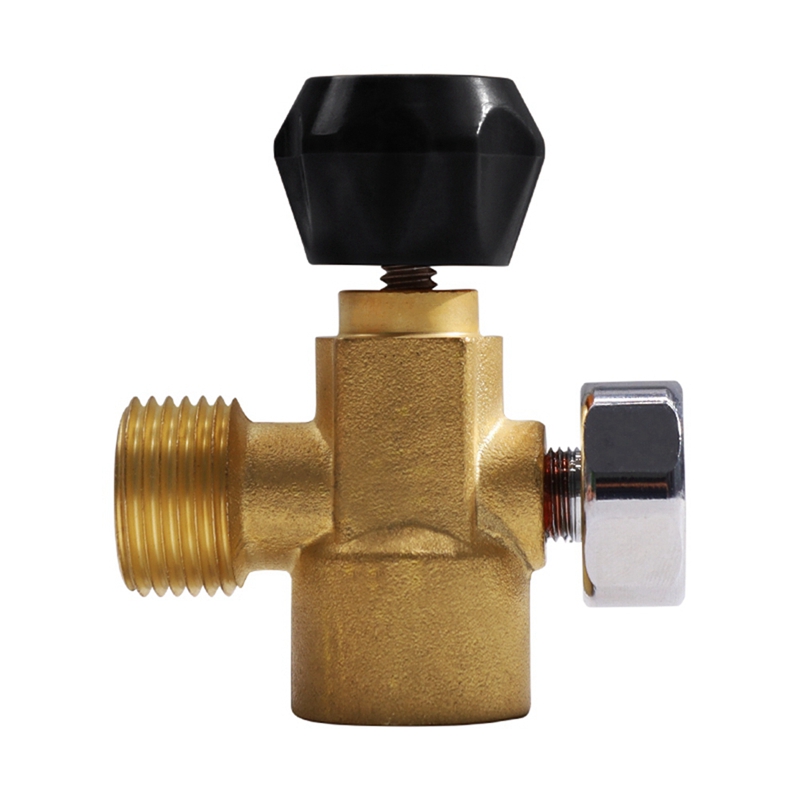 Kit de ConexióN de Adaptador de Recarga de Tanque de Llenado de CO2 para ManóMI7